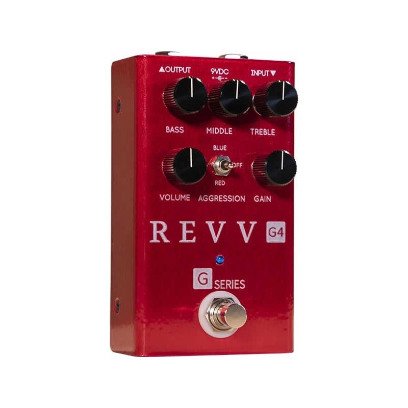 REVV G4 Pedal - Pédale de Distorsion pour Guitare