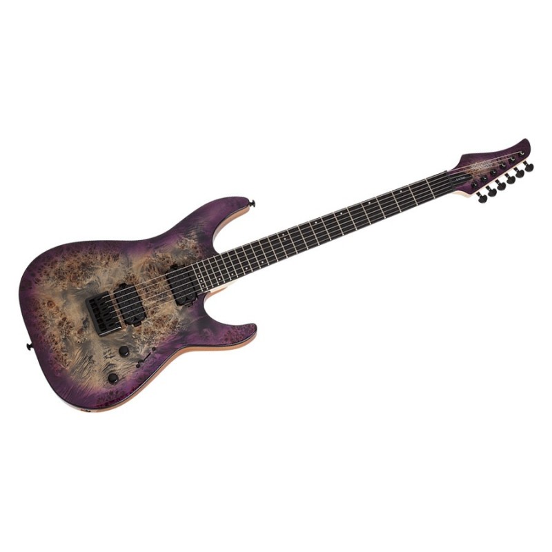 Schecter C-6 PRO Aurora Burst - Guitares Metal - 7 & 8 Cordes