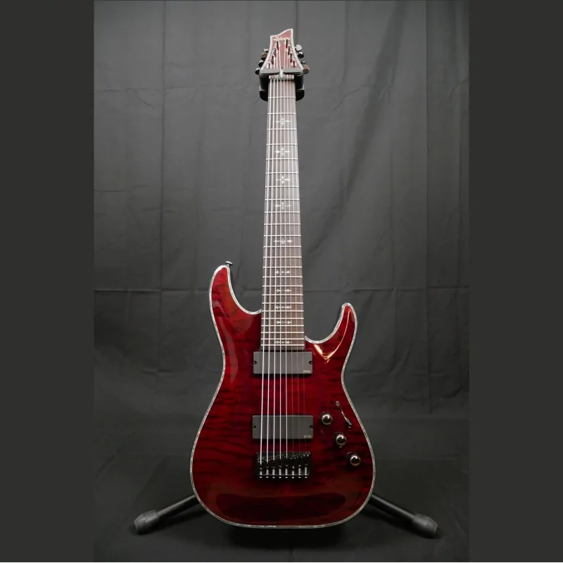 Schecter Hellraiser C-8 Black Cherry avec Case - Occasion